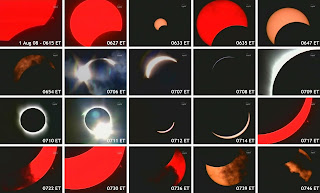 GEOTOPO: Etapas de un eclipse solar (NASA)