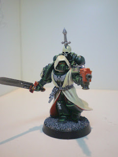 40k Showcase Miniature Painting Studio: Dark Angels Command Squad and ...