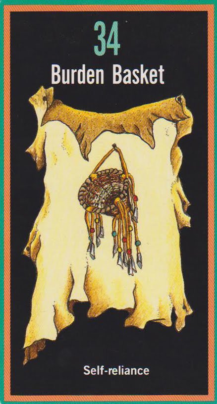 Sacred Path Cards: BURDEN BASKET