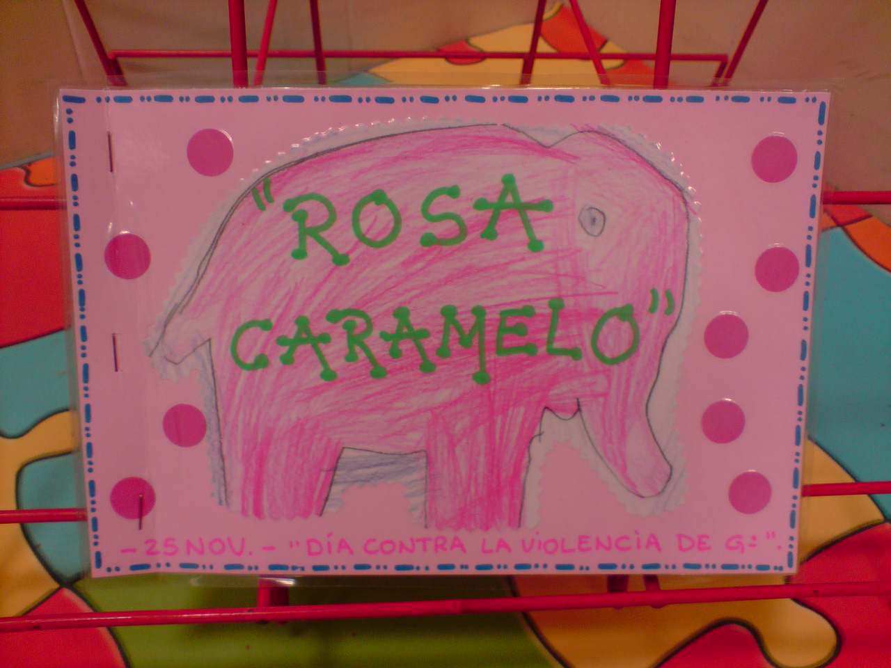 INFANTIL C.E.I.P. MARUJA MALLO: "Rosa Caramelo". Un libro a favor de la ...