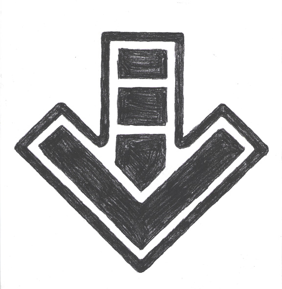 Digital Design (Tyler Talbot): Logo Project 5. Arrow scan