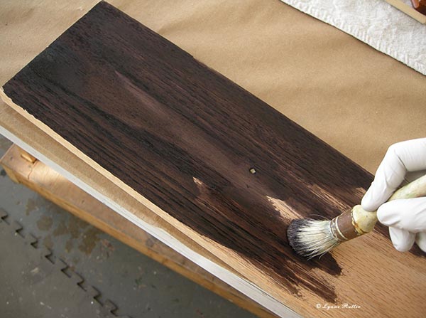 The Ornamentalist: Ebony Cerused Oak - how to create this hip finish