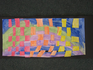 paper weaving... | Art Projects from MN Art Gal
