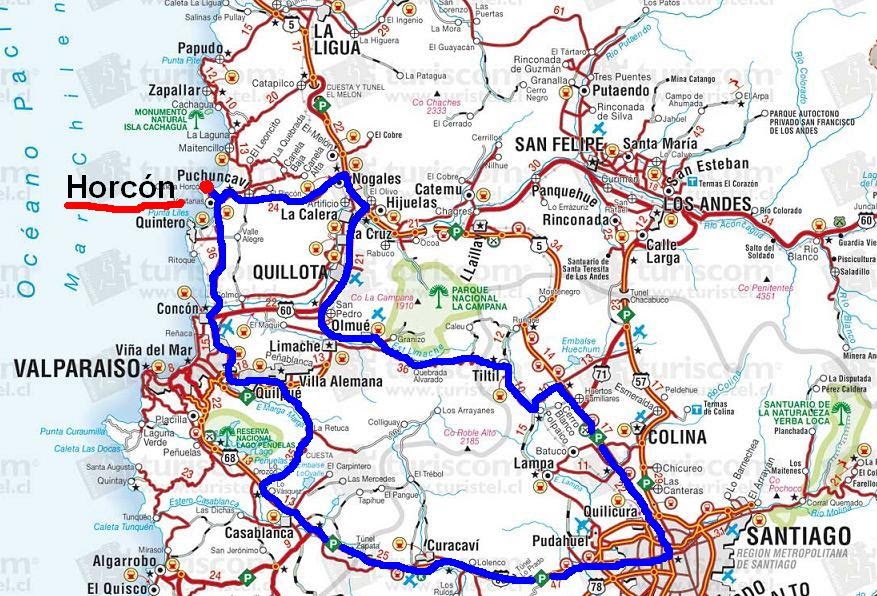 Un poco de Todo Antes Que...: Como llegar a Horcón