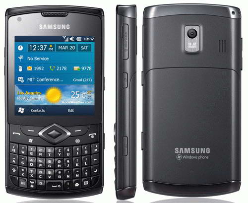MY PHONE QWERTY: Samsung B7350 Omnia pro4