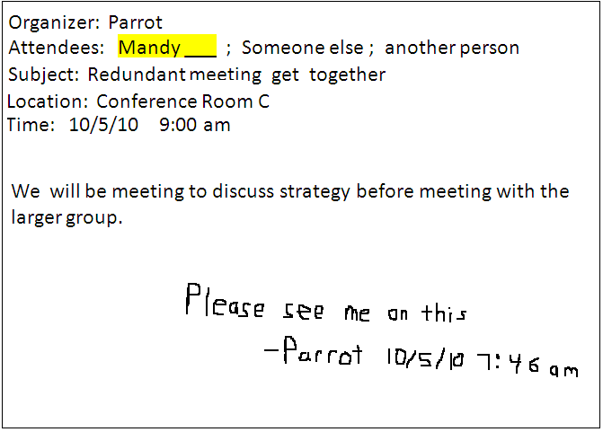 Three and a half walls: Did you get that memo?