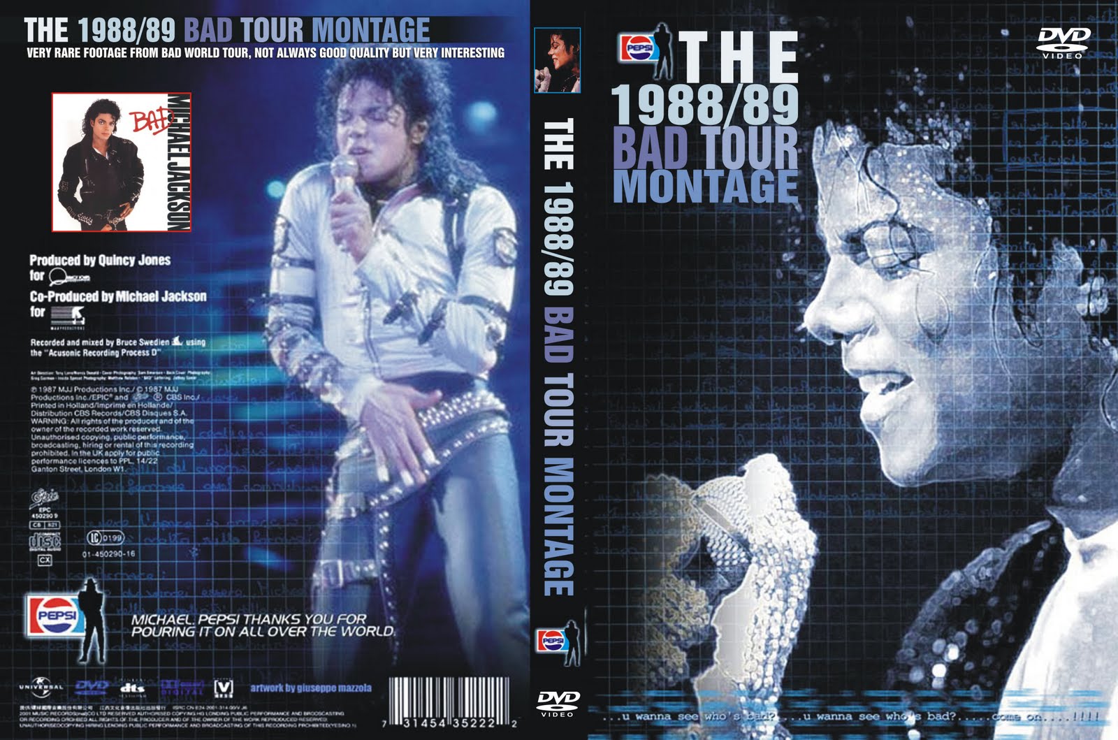 Michael Jackson The King Of Pop covers: MJ BAD FULL MONTAGE