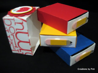 Creations by Patti: Teacher's Week: Matchbox Tower