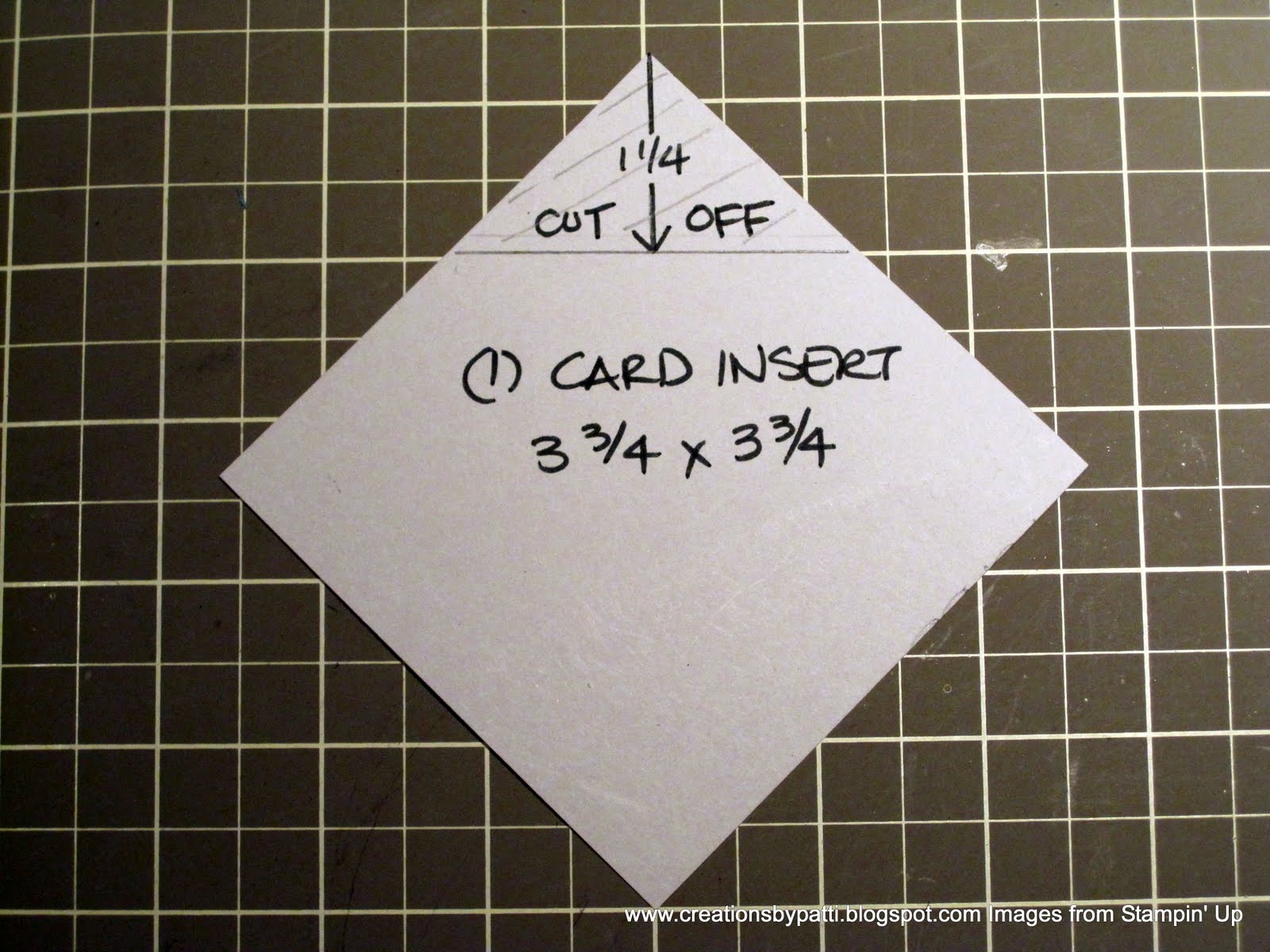 Creations by Patti: Flower Card