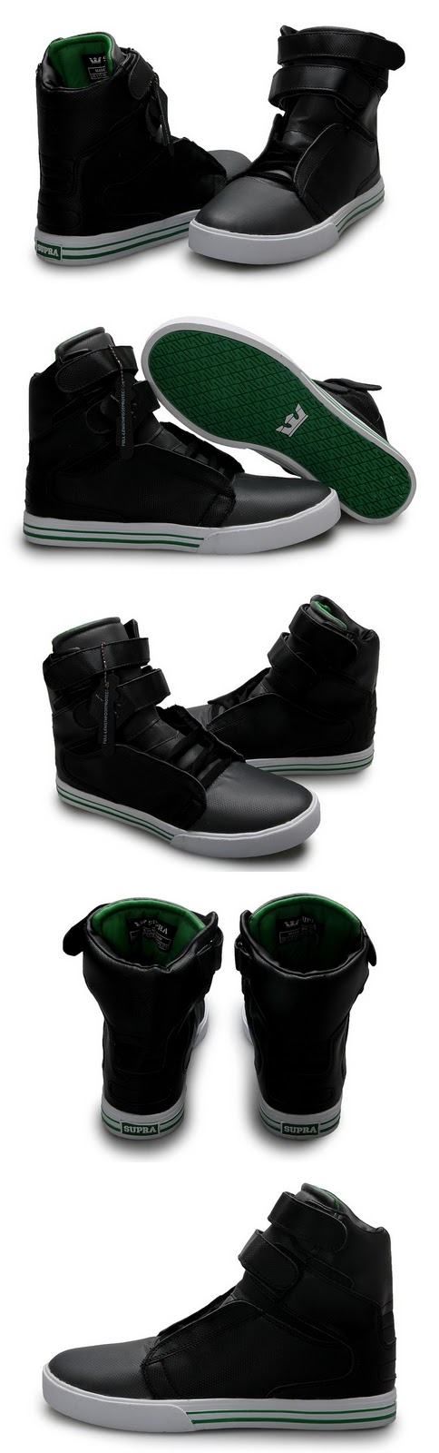 Tip-Tap.D: Supra Skytop Vaider High-Cut Sneakers