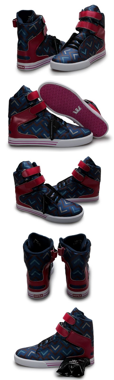 Tip-Tap.D: Supra Skytop Vaider High-Cut Sneakers