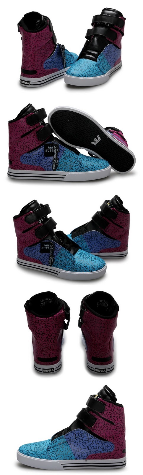 Tip-Tap.D: Supra Skytop Vaider High-Cut Sneakers