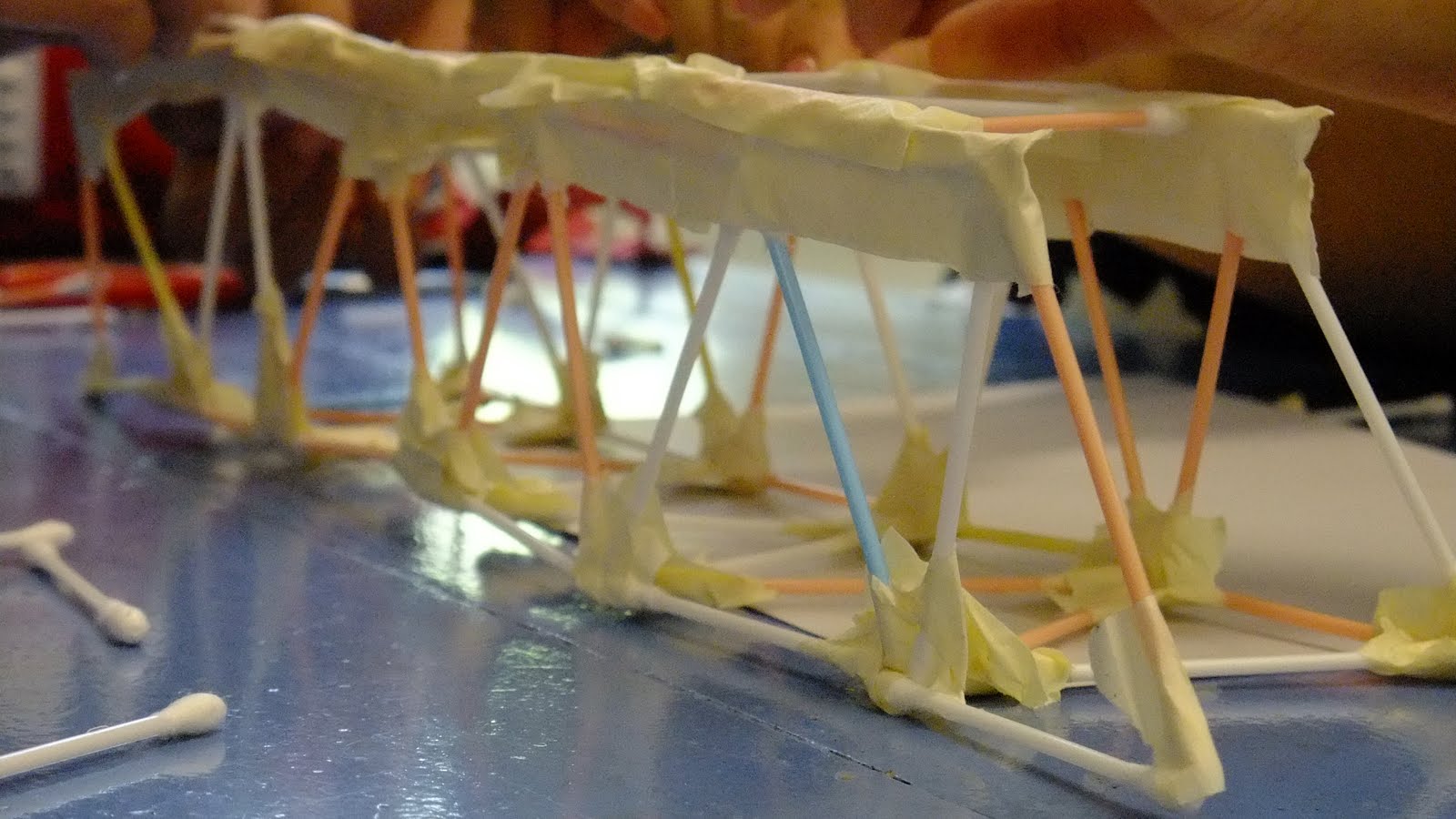 design is everywhere.: Mini project: Cotton bud bridges