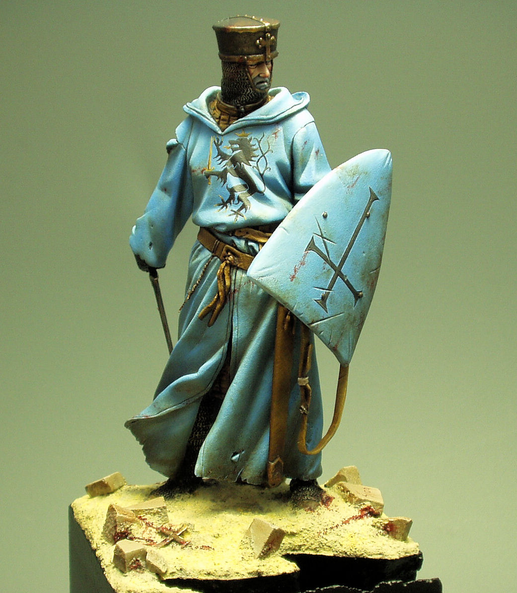 Crusader Knight 75mm (Romeo Models) | planetFigure | Miniatures