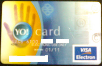 .: YO!Card - O Cartão VISA ELECTRON Recarregável
