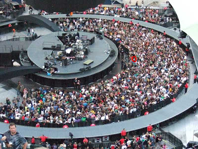 Tixx Alert: TICKETS and TOUR: U2 Behind stage seating U2 360 Tour 2009