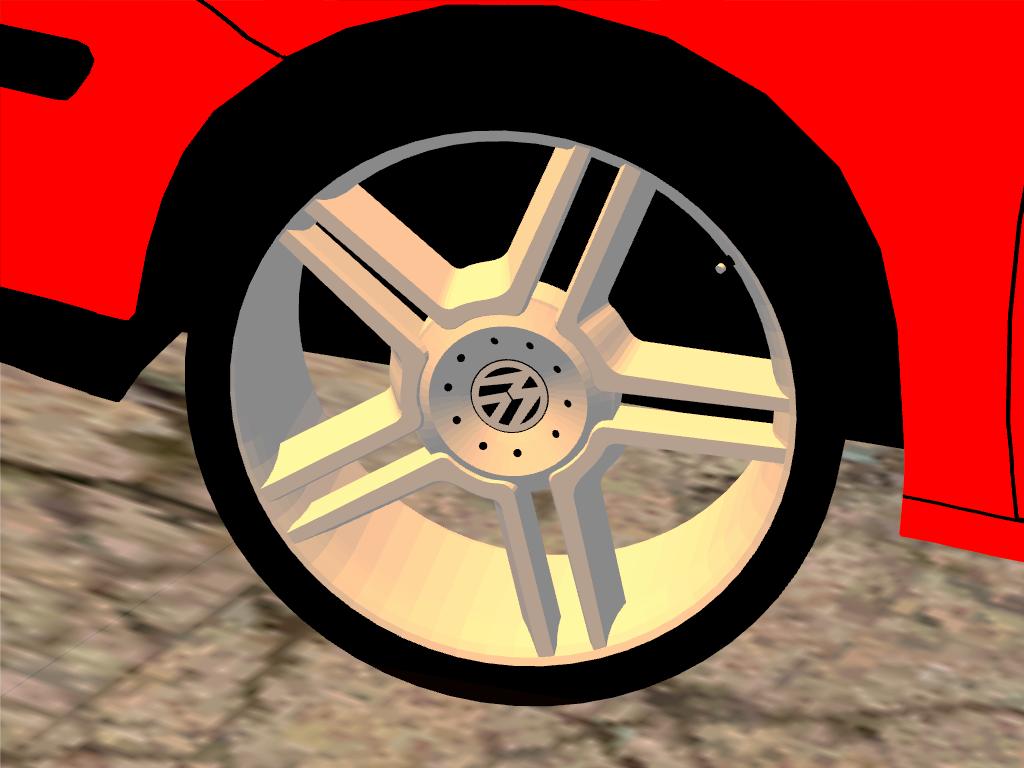 Evolution The Best Design 3D - Design in 3D: Roda VW