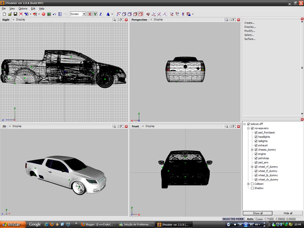 Evolution The Best Design 3D - Design in 3D: Zmodeler 2.0.8
