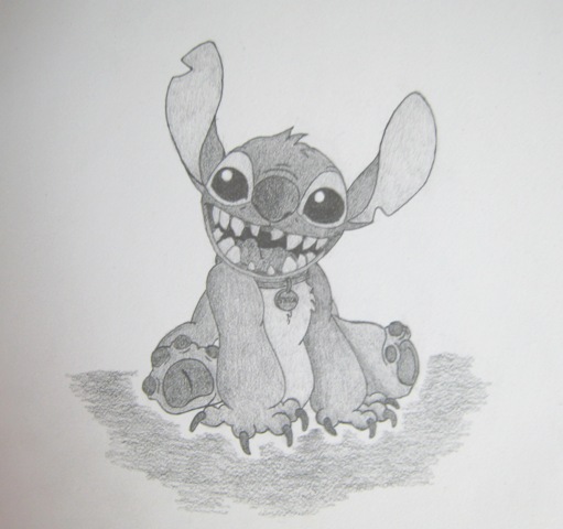 Move with art...: Learn how to draw Stitch...