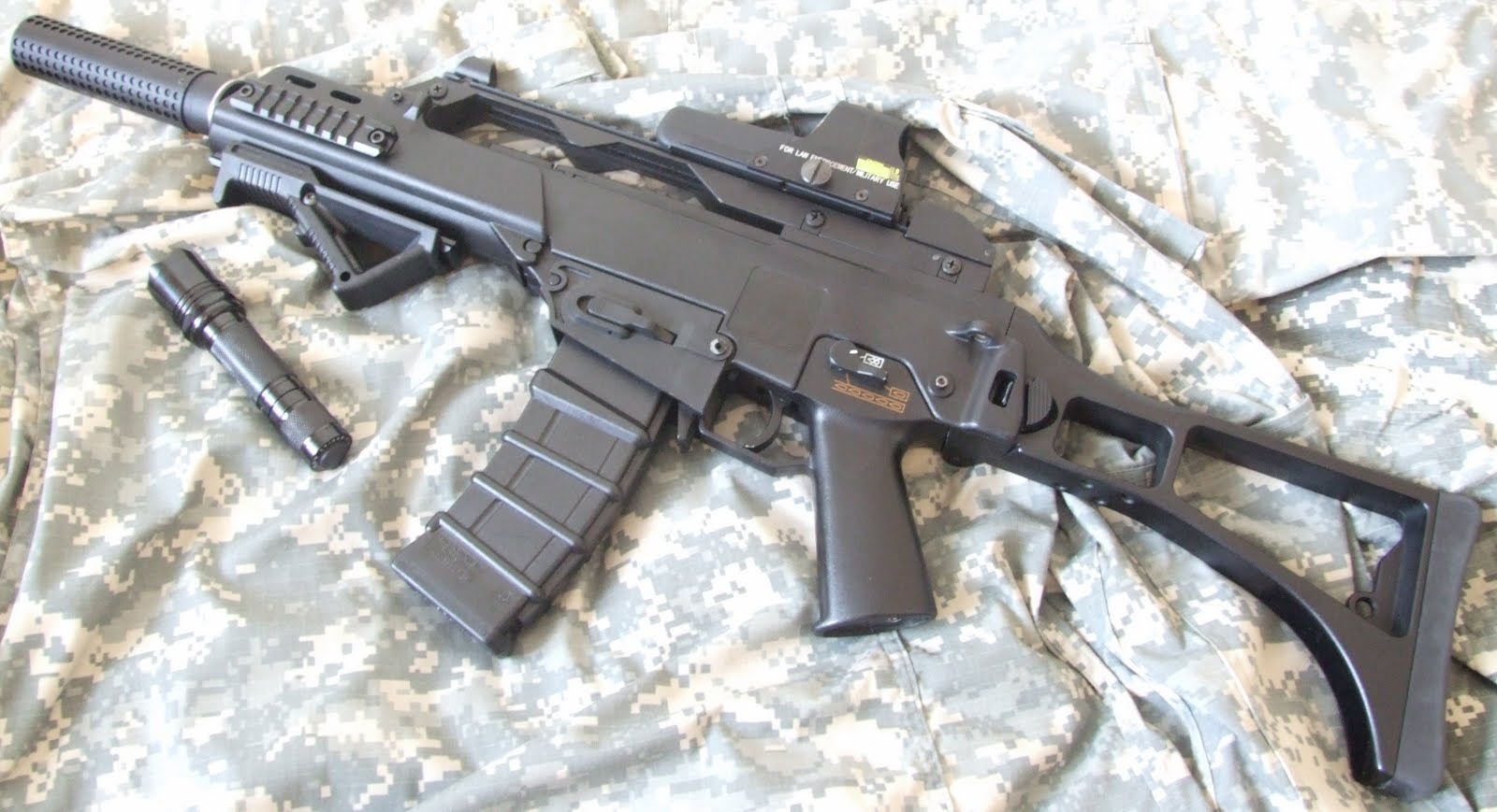Millest's Mediocre Meanderings: The Airsoft Armoury - G36C Project