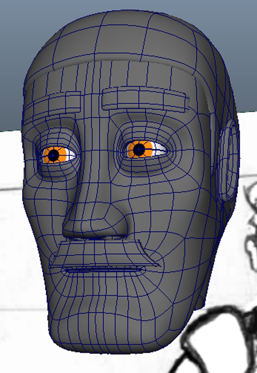 Shahbir's Artwork and Other Things: Maya Tutorial part 4: Head Model