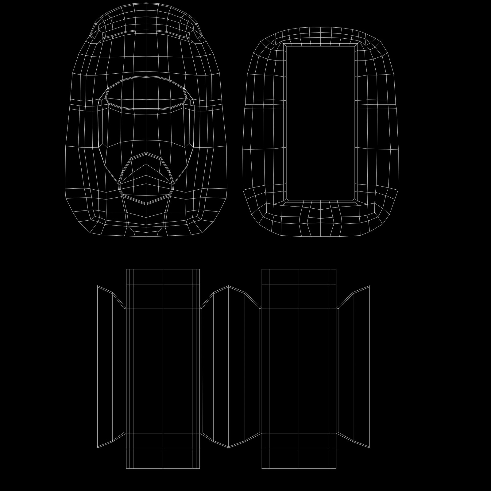B3D Studios: Maya: Cars UV Layout