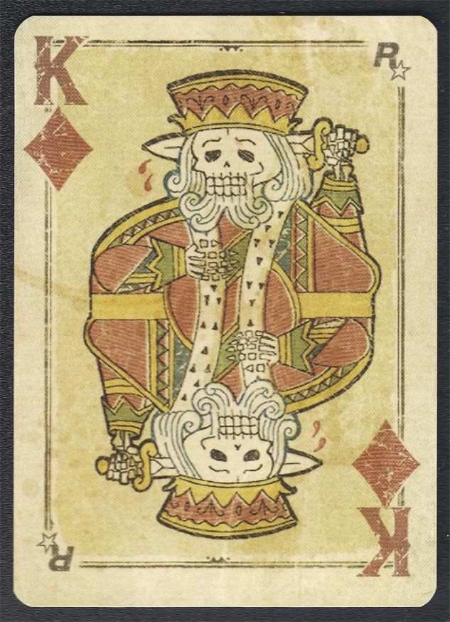 Ringo Stalin's Curios: Red Dead Redemption Playing Cards