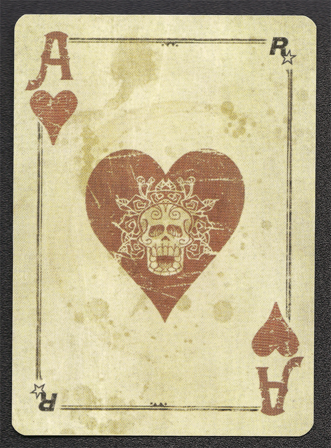 Ringo Stalin's Curios: Red Dead Redemption Playing Cards