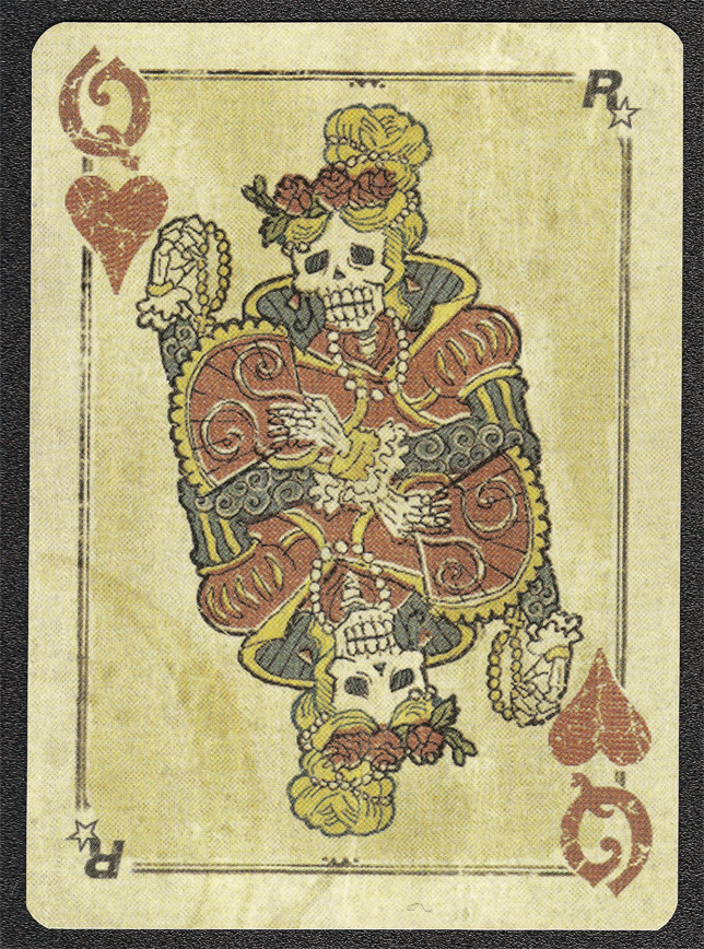 Ringo Stalin's Curios: Red Dead Redemption Playing Cards