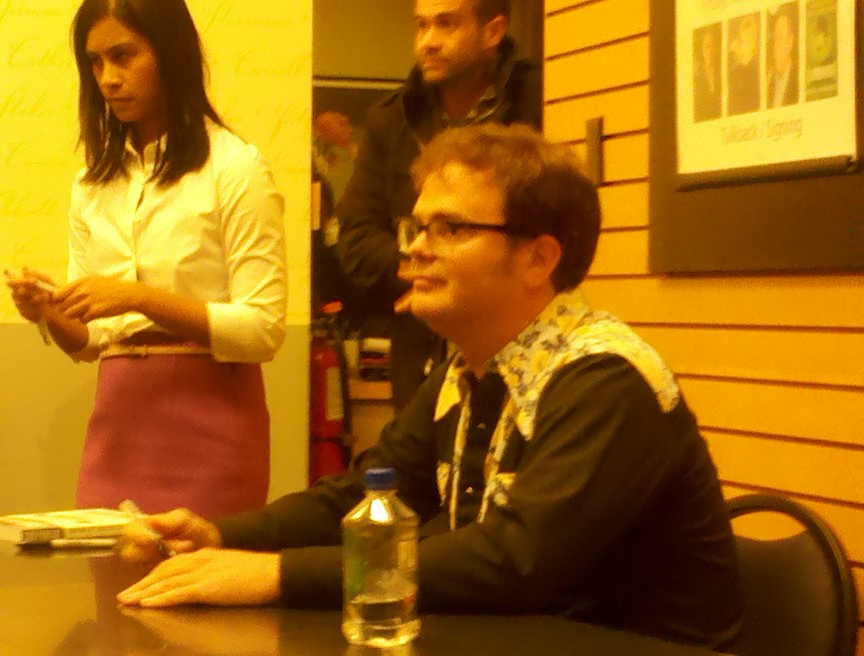 bookchickdi: Rainn Wilson & SoulPancake at Barnes & Noble