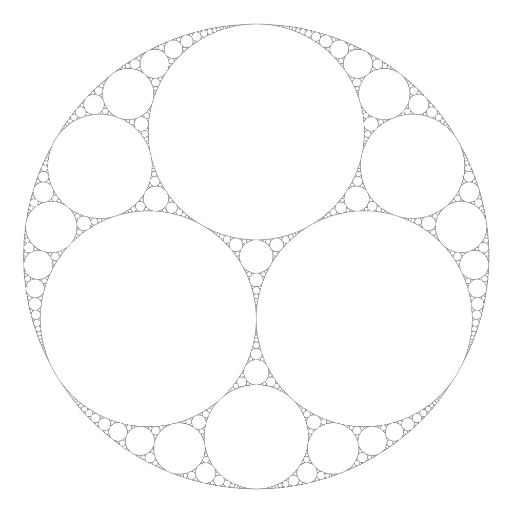 ErkDemon: 'Circular' Polyhedra, and the Apollonian Net