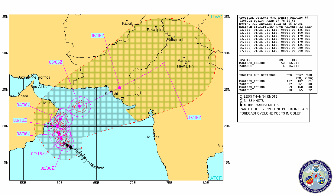 Muscat Confidential: Updated: Happy Anniversary to Cyclone Gonu ...