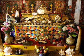 Blog - And then.....: Bhutan - Buddhism, Home Altars - Anne Muller ...