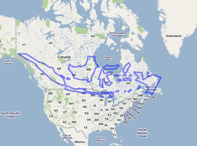 The area of Australia compared to the United States on Google Maps : r ...