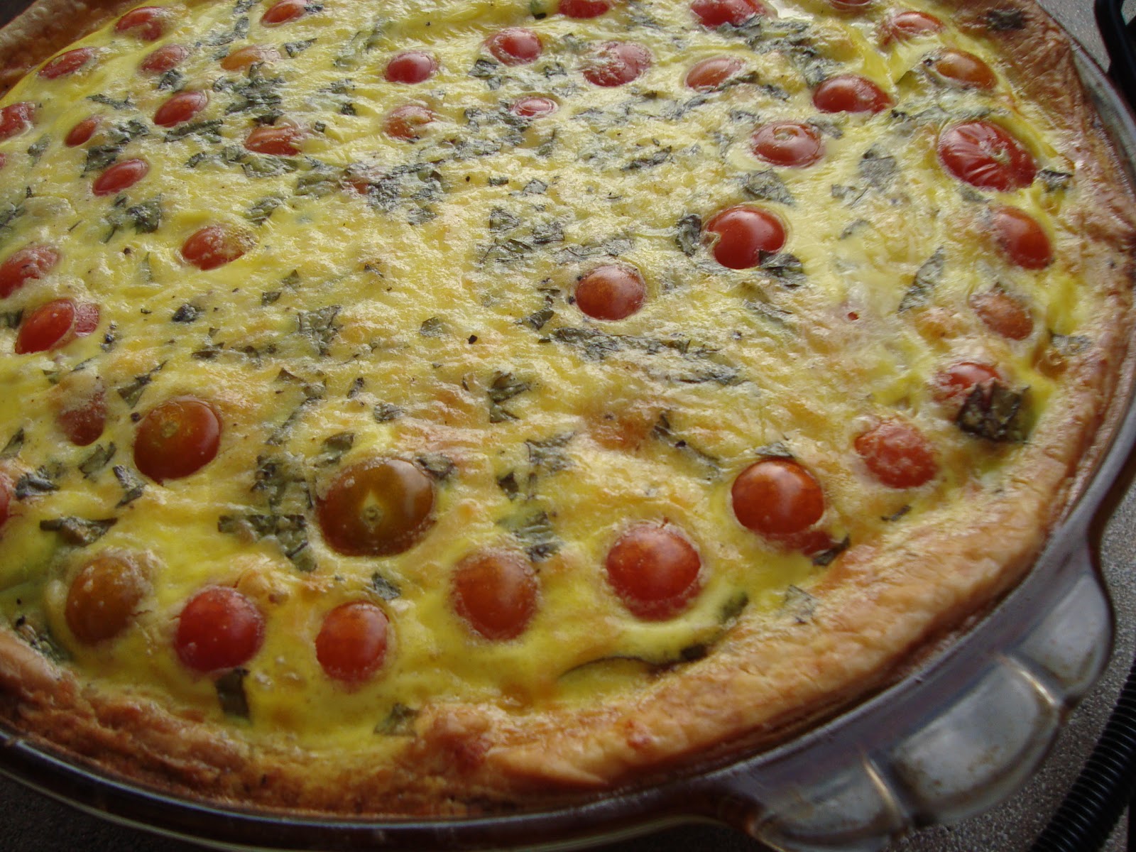 A Couple in the Kitchen: Quiche Caprese
