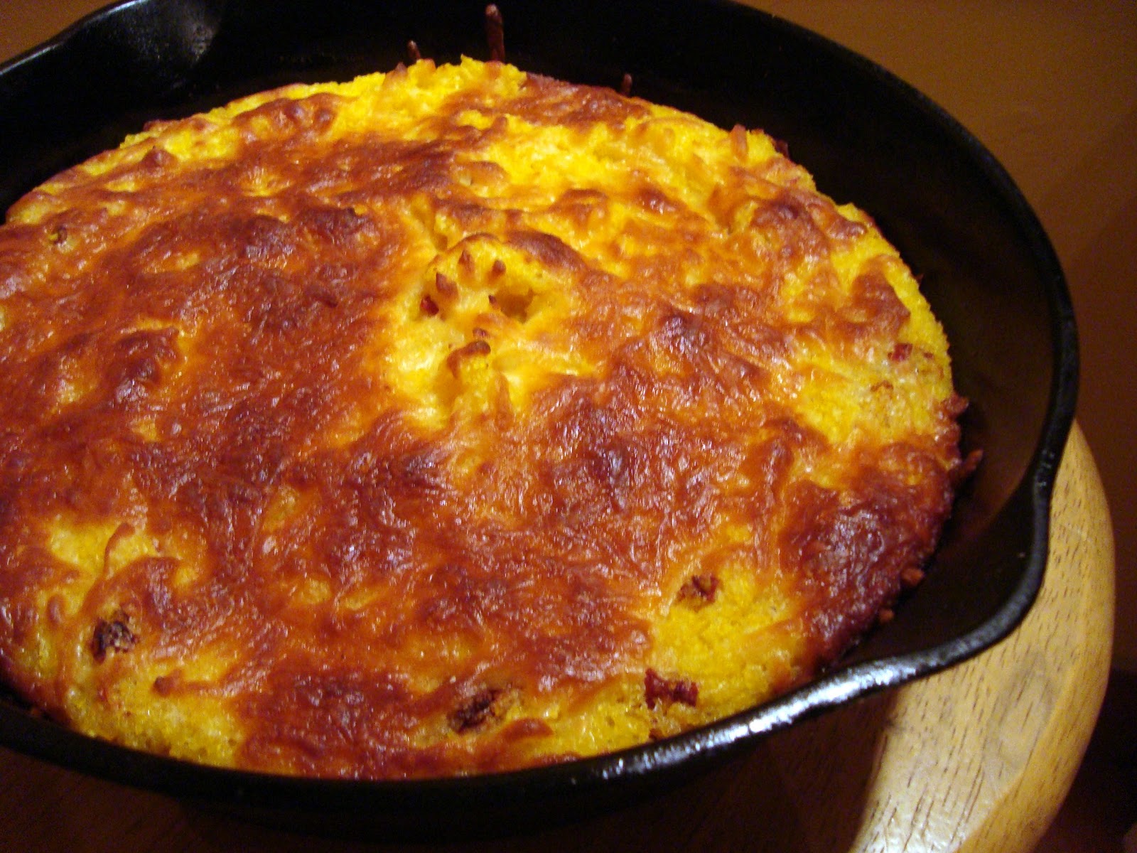 A Couple in the Kitchen: Meatless Monday: Cheesy Polenta Pie