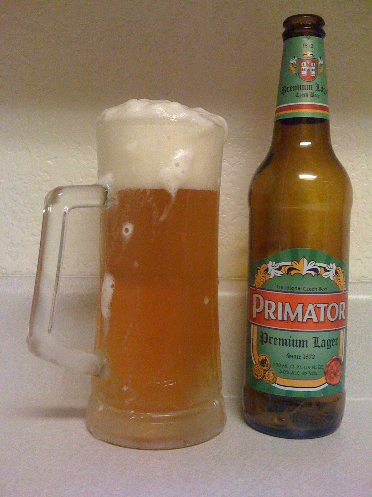 MANdvent Calendar - The Beer Advent Calendar: Day 9. Primátor Premium Lager