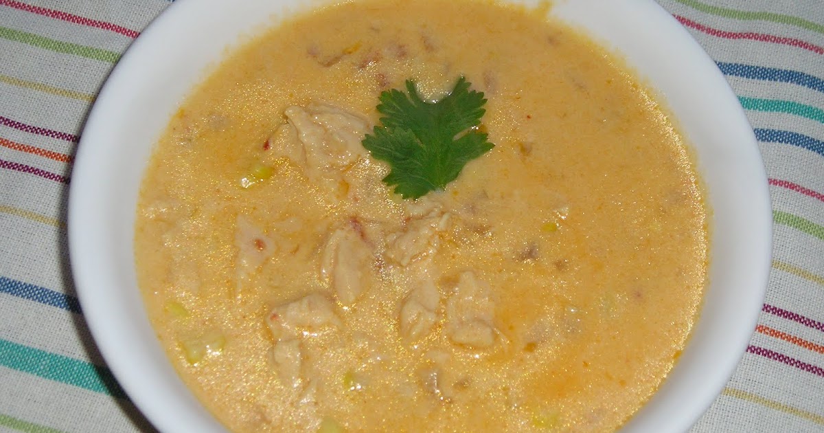 Chipotle Cheddar Chicken Soup ~ Edesia's Notebook
