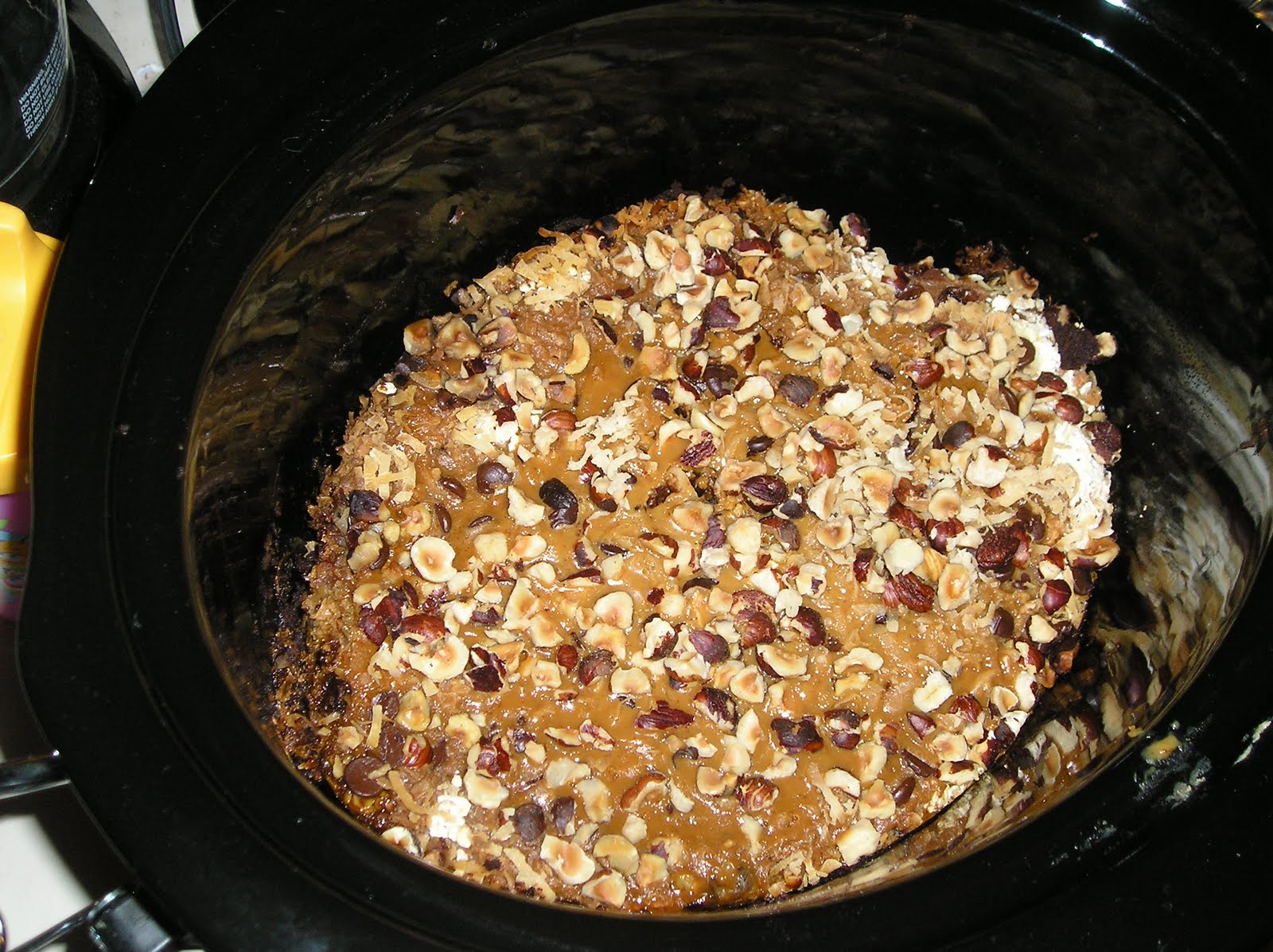 Slow Cooker Six Layer Brownies ~ Edesia's Notebook