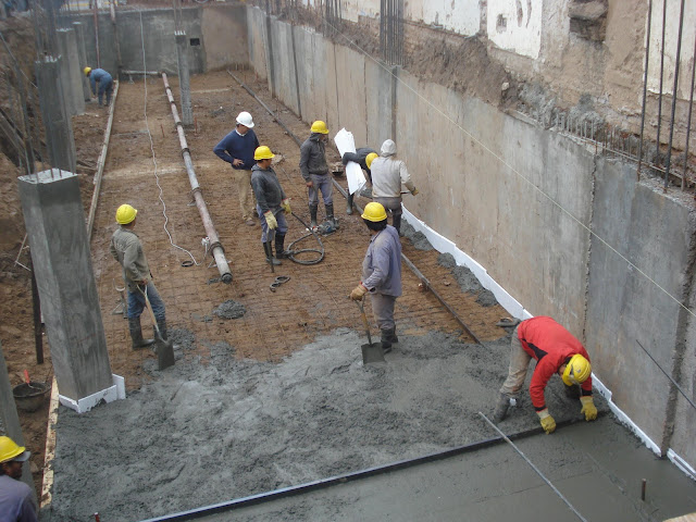 Edificio Cerbell: ULTIMAS ETAPAS DEL SUBSUELO