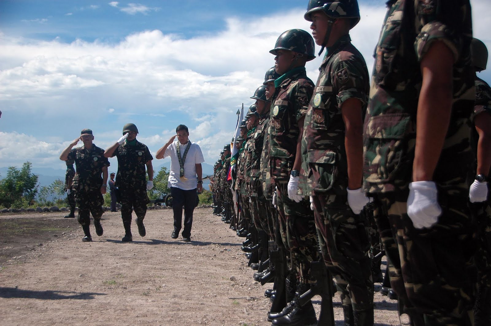 Sarangani Province Updates: Trooping the line