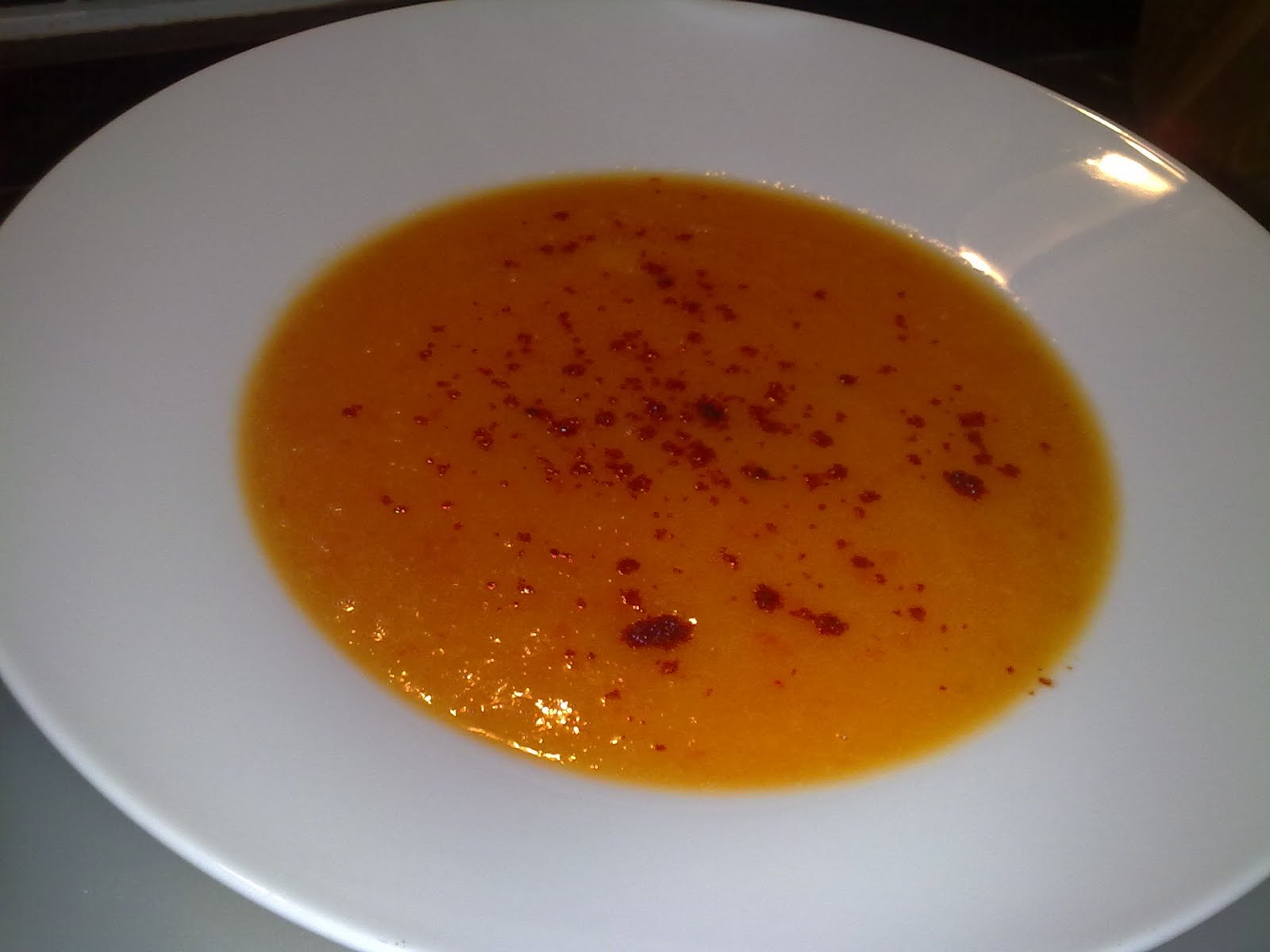 Sopa fría de Mango | COCINA BOQUERONA