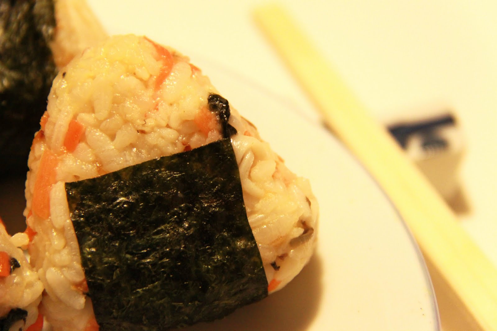 Life is Like a Long Journey: Unagi & Kani Onigiri