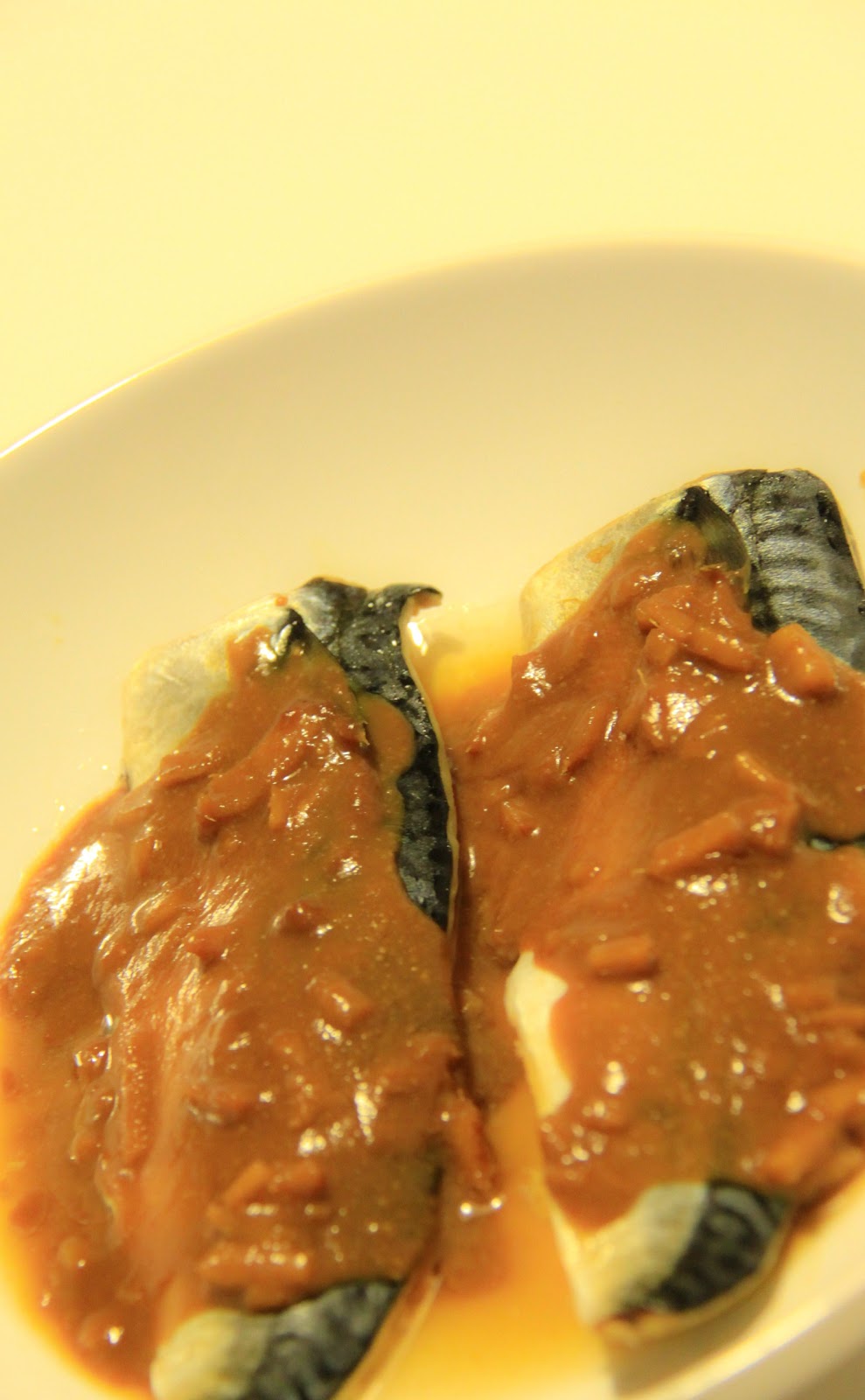 Life is Like a Long Journey: Steamed Saba with Miso Sauce