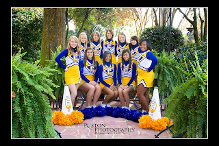 Ruston Photography: Choudrant High School Cheerleaders