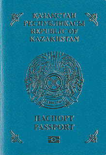 Travel with passport collection culture of the world: Kazakhstani passport