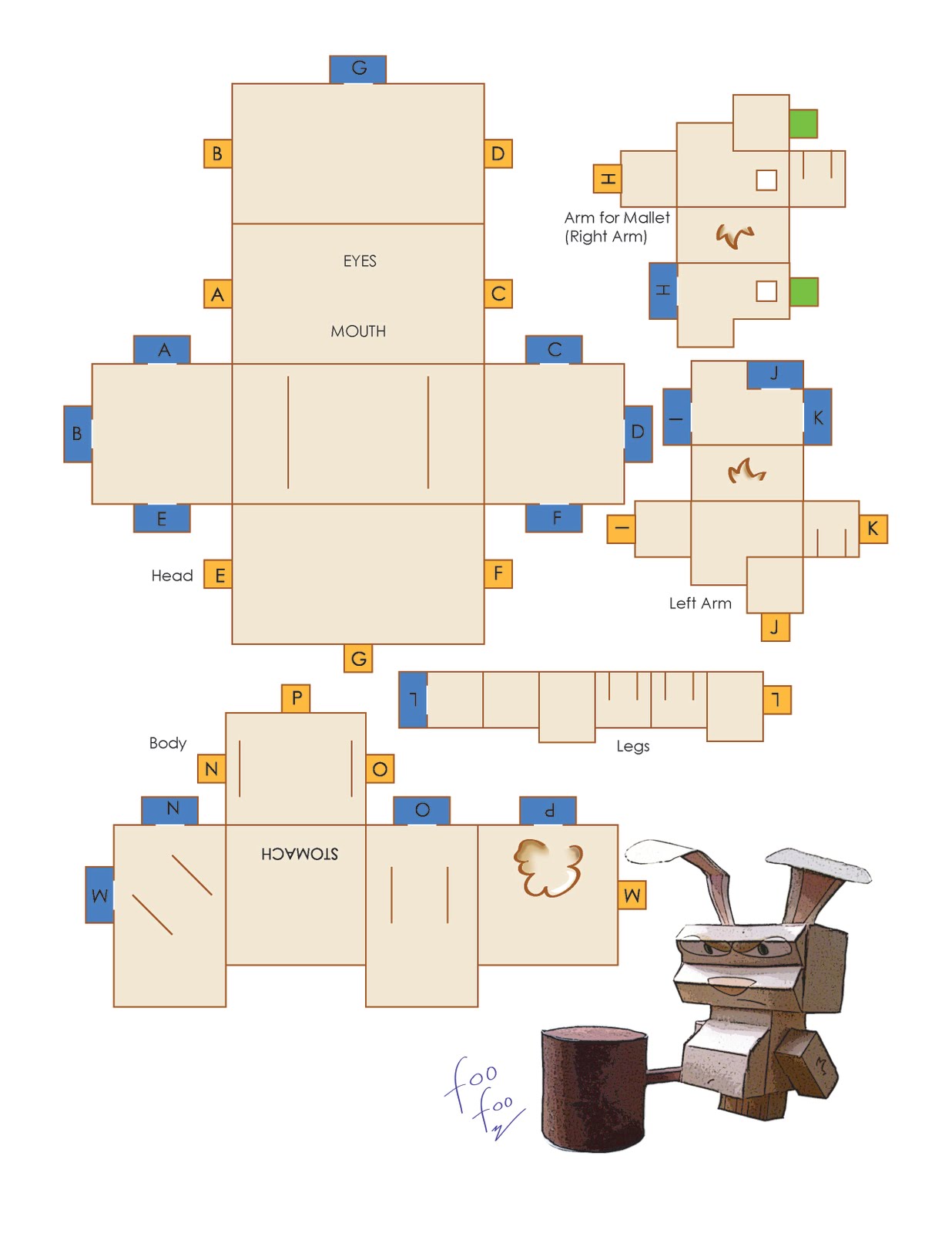 MJV Designs: So you wanna make a Foo Foo Paper Craft...