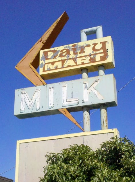 Our Oakland: signs: Dairy Mart