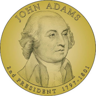 John Adams Presidential Dollar Coin