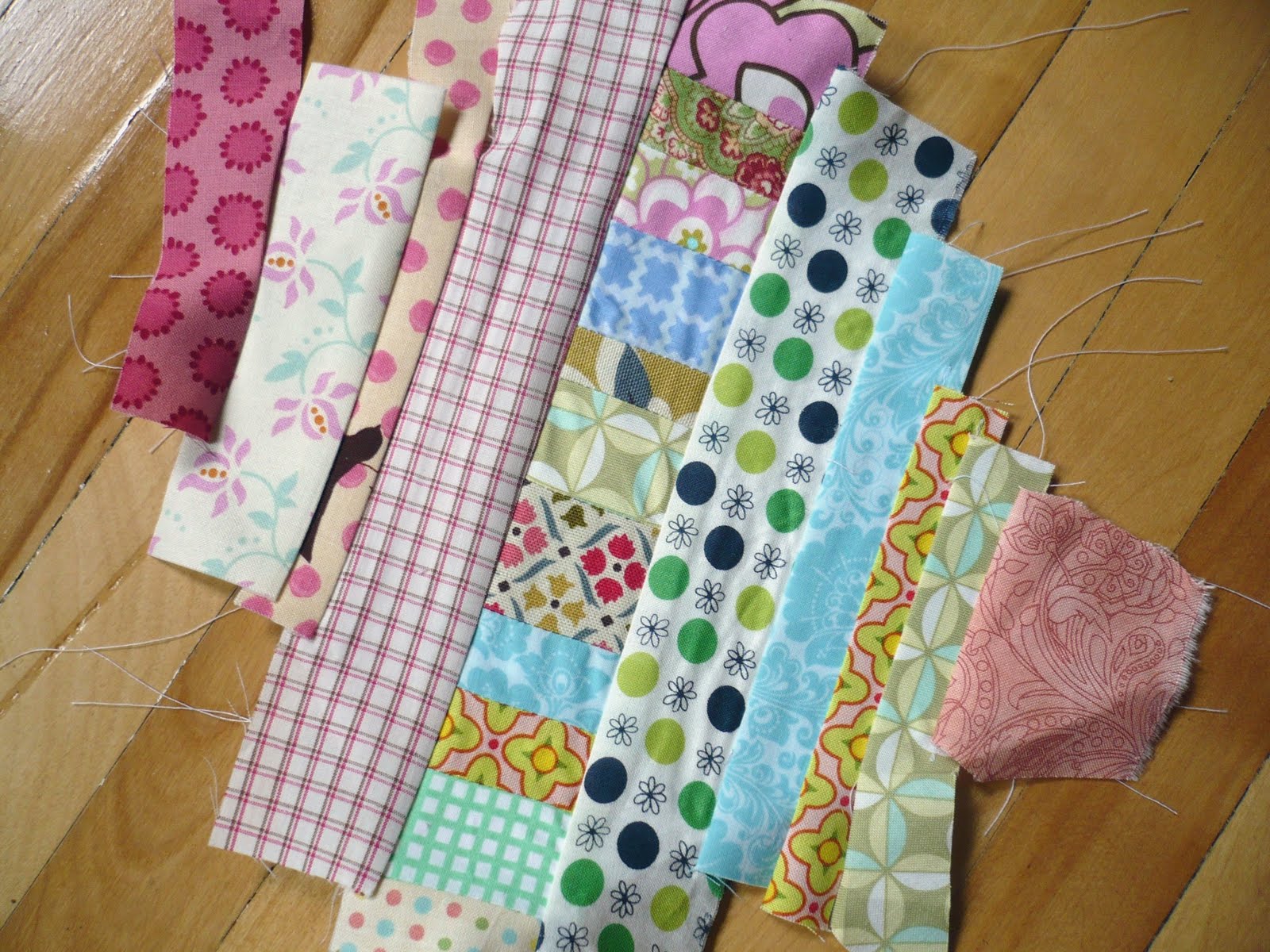 Miss Print: Tutorial: Pieced Center String Quilt Block